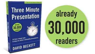 Three Minute Presentation Book | Best 3 Minutes